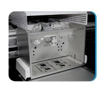 China The HXEP400 Book Edge Digital Printing Machine 4/8 Colors 2 Stations For Hardcover Books for sale