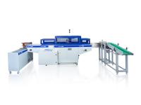 China HX2000 Automatic Inline Ribbon Inserting Machine with Belt For Notebook Diary Ribbon Ribbon Bookmark Fixing Machine for sale