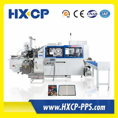 China HXCP Hardcover Case Making Machine 680x390mm 1-4mm Center Board Strip 15.5kW for sale