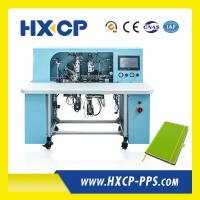 China HX18B Semi-Auto Notebook Elastic Band Fixing Machine 25-30pcs/min 400mm Cover Width for sale
