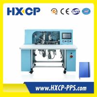 China HX18B Semi-Auto Notebook Elastic Band Fixing Machine | 400mm Width | 25-30 pcs/min Production for sale