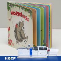 China HX450C Automatic Board Book Cover Casing Machine 320×450mm Maximum Size with PLC Control System for sale