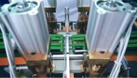 China HX60R Hardcover Case Corner Rounding Machine 700x400mm Auto Conveyor Feeding 60m/min for sale