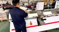 China High Speed Book Block End Sheet Gluing Machine 30books/min 380V Cold Glue Auto Feeding for sale