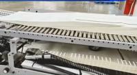 China High Speed Round Pile Folding Machine 660x1040mm Non Stop Feeding 15% Higher Output for sale