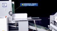 China Vertical Press Stacker Delivery 500kg High Capacity Integrated Pressing Unit for Folding Machines for sale
