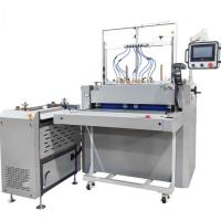 China Semi Auto Digital Hardcover Case Making Machine 700x400mm 6pcs/min for Book Covers Ring Binders for sale