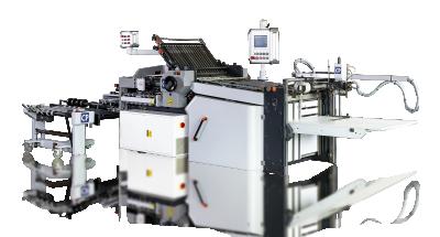 China CP66/4KL Flat Pile Combination Folding Machine 660x1040mm Scratch Proof Electric Knife for sale