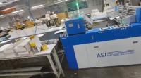 China Board Book Gluing Machine 600x300mm Partial Gluing for Special Shape Tab Board Book Production for sale