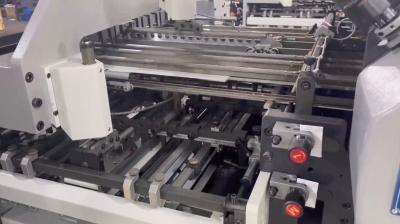 China Board Paper Folding Machine Quick Setup High Efficiency Precise Plough Folding Wide Format Compatibility Auto Calendering Flattened Spine for sale