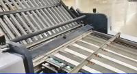 China High Speed Round Pile Folding Machine 800x1200mm 210m/min Continuous Feed for sale