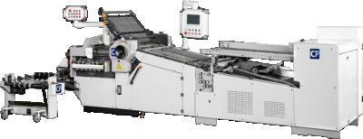 China CP78/4KLLR Round Pile Combination Folding Machine Scratch Proof Buckle Nonstop Feeding 15% for sale