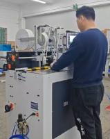 China HX750HTB Book Block Head and Tail Banding Machine 220V 750 Books Per Hour Self Adhesive for sale
