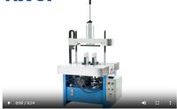 China HX95BR Book Block Back Rounding Machine 95mm Thickness 440mm Length Hardcover Book Spine Press for sale