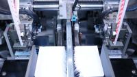 China HDP DHB Digital Book Block Head Tail Band Fixing Machine Automatic 900 Books/h 380x310x40mm for sale