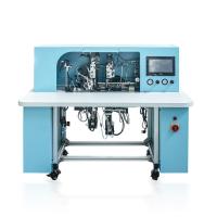 China HX18B Semi Auto Notebook Elastic Band Fixing Machine 25-30pcs/min 400mm Cover Width for sale