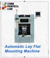 China Automatic Lay Flat Mounting Machine 400x300mm Cold Glue 1500 Pairs Per Hour for sale
