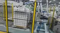 China HXMN60 Robot Palletizer Hardcover Book Stacking System High Productivity Auto Load for sale