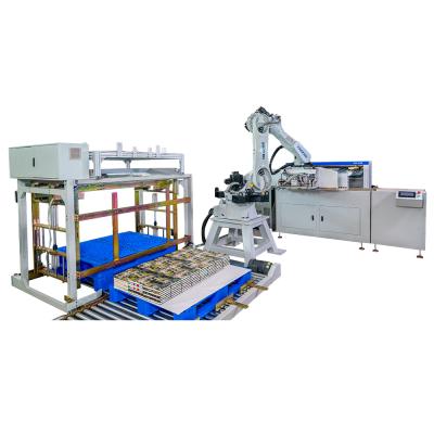 China HXMN60 Hardcover Book Palletizing Robot Automated Delivery Pattern Stacking System for sale