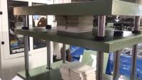 China HXTP650 Hydraulic Twin Book Press Machine with 650×750mm Pressing Area and 5T/10T Maximum Pressure for sale