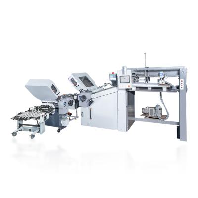 China High Speed Gantry Pallet Buckle Folder Machine 660x1040mm 210m/min for Industrial Signature Production for sale
