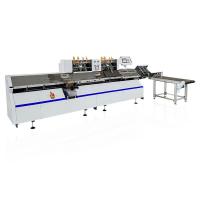 China High Speed End Sheet Gluing Machine Pincer Arm Transfer Top Edge Alignment System for sale