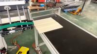 China High Speed End Sheet Gluing Machine Pincer Arm Transfer Top Edge Alignment System for sale