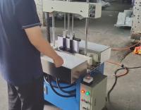China Book Block Back Rounding Machine Hydraulic Dual Cylinders Adjustable Roller Speed Hardcover Notebook for sale
