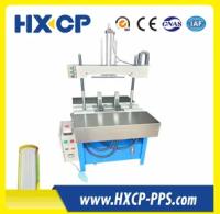 China Book Block Rounding Machine HX100BR 95mm Max Thickness 440mm Length Hydraulic Press for sale