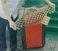 China Cardboard Paper Shredding Machine 3 Size Options Grid Cut Padding for Industrial Packing for sale