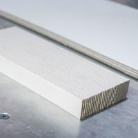 China HX390A Auto Feeding Center Board Cutter 390mm Cutting Length 52mm Width for Hardcover Case Making for sale