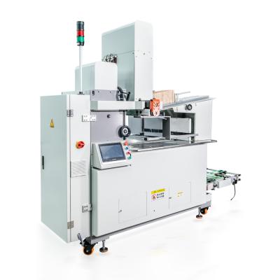 China HXDK520 Vertical Stacker Bundler Connect To Web Press Paper Sheet Folding Machine for sale