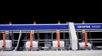 China HX420 Automatic Gathering Machine 21 Stations Modular 410mm Cutting Length for sale
