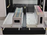 China HXEP400 Book Edge Digital Printer Dual Station Non Stop Ink Jetting Notebook Cutter 500x600mm for sale