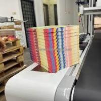 China HXEP400 Hardcover Book Edge Digital Printing Machine 4-8 Color Inkjet 0-60mm Thickness for sale