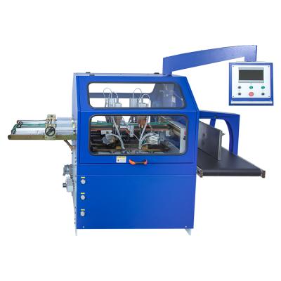 China HX60R Hardcover Case Corner Rounding Machine 60m/min 400V 3ph Automatic Counting Stacking for sale