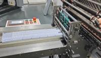 China Miniature Buckle Folding Machine B2 Sheet Size 20 Buckle Plates 12 Times Horizontal Vertical Folds for sale