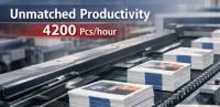 China Automatic Access Punching Machine 4200pcs/H Cam Driven for Notebooks Calendars for sale