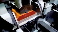 China HX80DH High Speed Three Knife Trimmer 4500 Cuts Hour 80mm Feed Height for Perfect Binding Line for sale