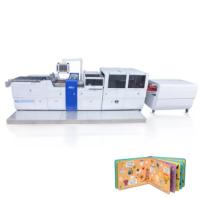 China HX450C Board Book Cover Casing In Machine 450mm Max Size 3000pcs/h Speed for sale