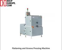 China Hardcover Book Flattening and Groove Pressing Machine 2T to 5T Adjustable Pressure 550x450mm for sale