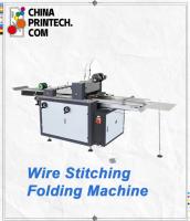 China HX350 Wire Stitching Folding Machine for Thinner Magazines, Catalogs & Booklets for sale