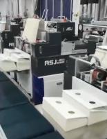 China HX480 Board Book Shaped Page Mounting Pasting Production Line 12 Stations Inline for sale