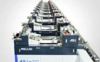China HX480 Board Book Shaped Page Mounting Pasting Production Line 12 Stations Inline for sale