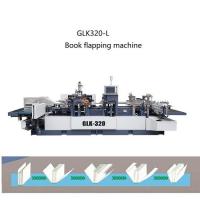 China High Speed Book Flapping Machine 4200 Books Per Hour Schneider Control Front Cutting Cover Creasing for sale
