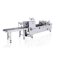 China HX2000BF Board Paper Folding Machine 640x480mm Plough Fold for 250-500gsm for sale