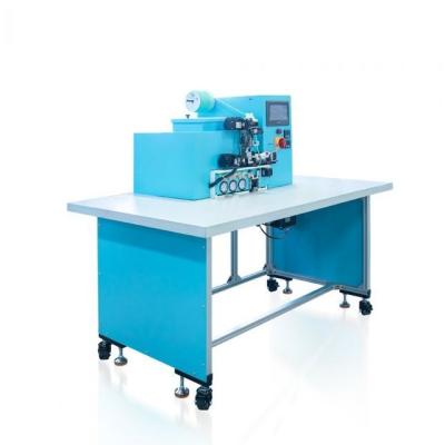 China HX20EPL Semi Auto Elastic Pen Loop Applying Machine 1000-1200pcs/h 220V for Notebook Diary Case for sale