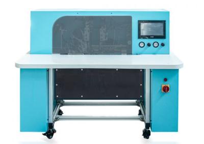 China HX18B Semi Auto Elastic Band Attaching Machine 220V 310kg for Notebook Covers and Diaries for sale