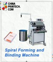 China Semi Auto Single Loop Wire Forming Spiral Binding Machine 700-1300 Books/Hr 20mm Thickness for sale