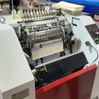 China HXSS460 Semi Auto Book Sewing Machine H Type Frame 50 Signatures Per Minute 11 Needle Sets for sale